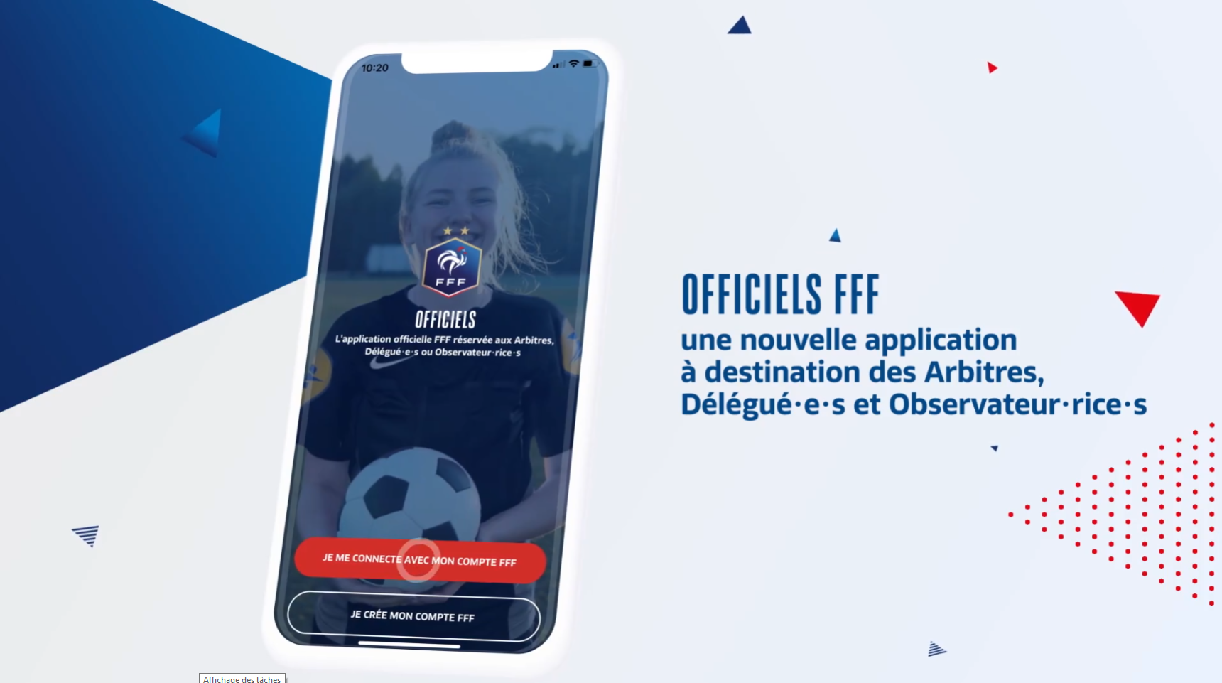 Arbitres, Délégués, Observateurs > nouvelle application « Officiels FFF ...