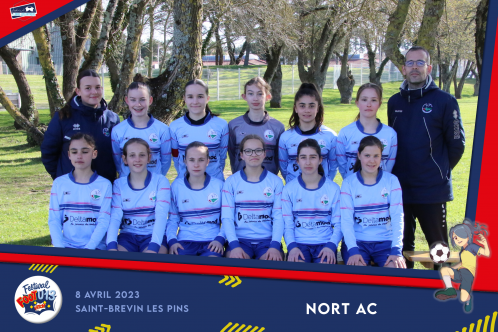 Festival Foot U13F – Nort AC – DISTRICT DE FOOTBALL DE LOIRE-ATLANTIQUE