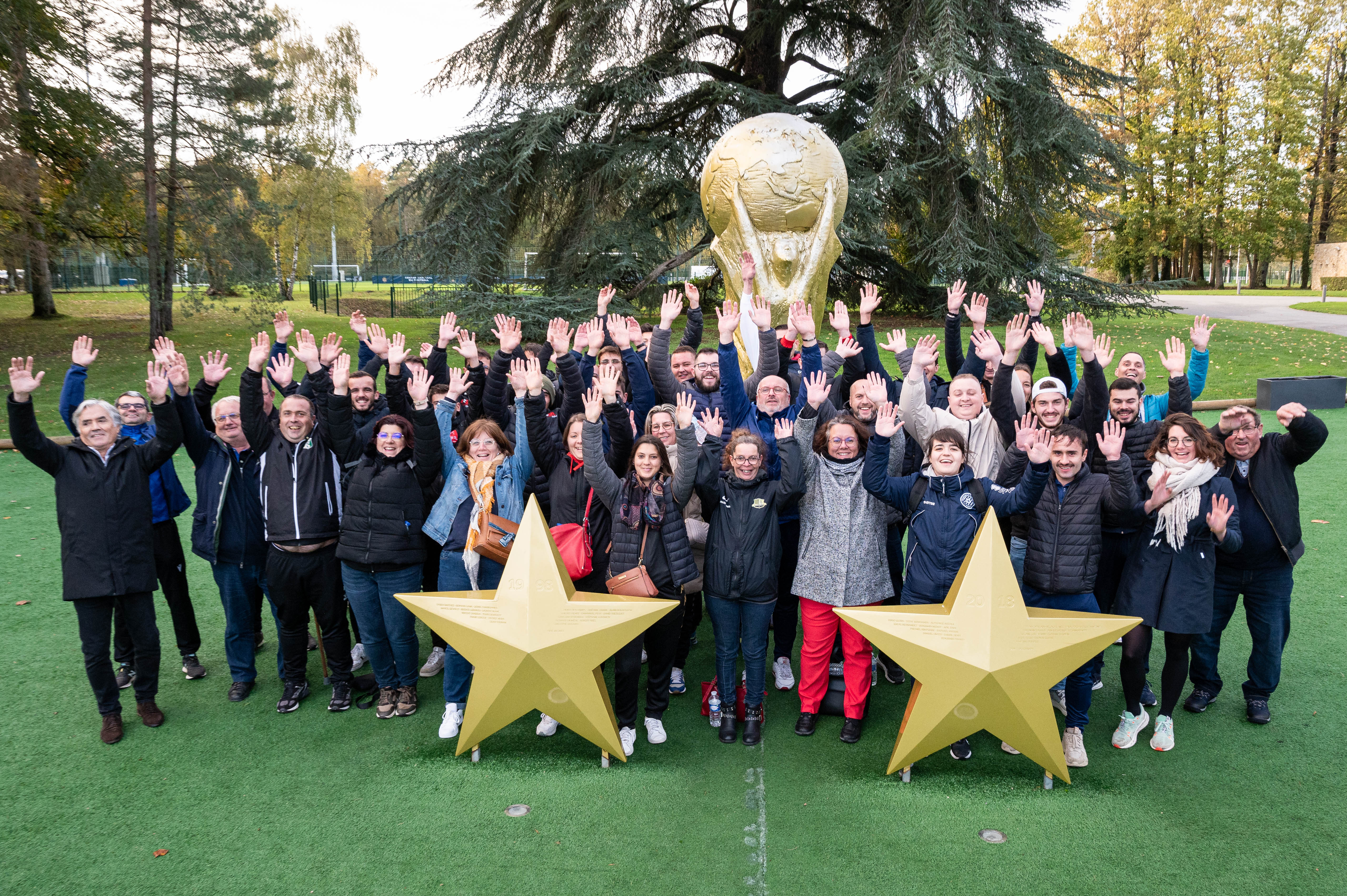 Clubs > Week-end dans les étoiles pour les bénévoles à Clairefontaine ...